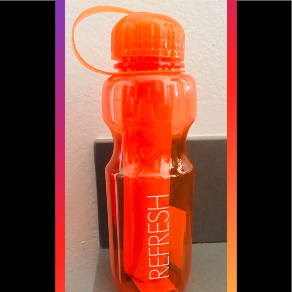 Macy's | Dining | Orange Foldable Tote Bag And Refresh Water Bottle ...